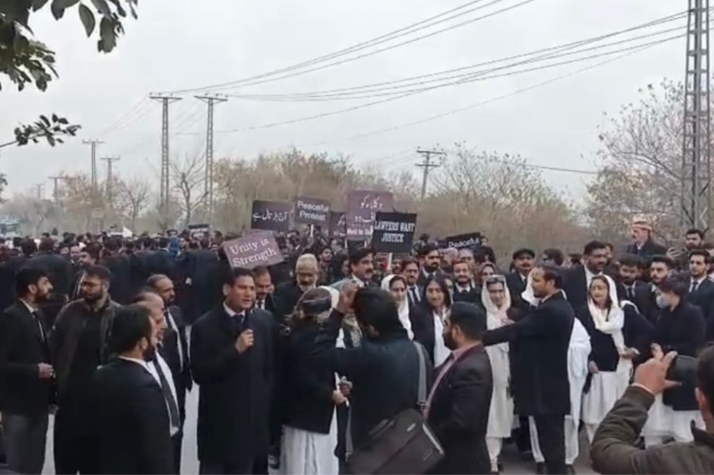 Lawyers Observe Strike Against Arrest and Sentencing of Imaan Mazari ...